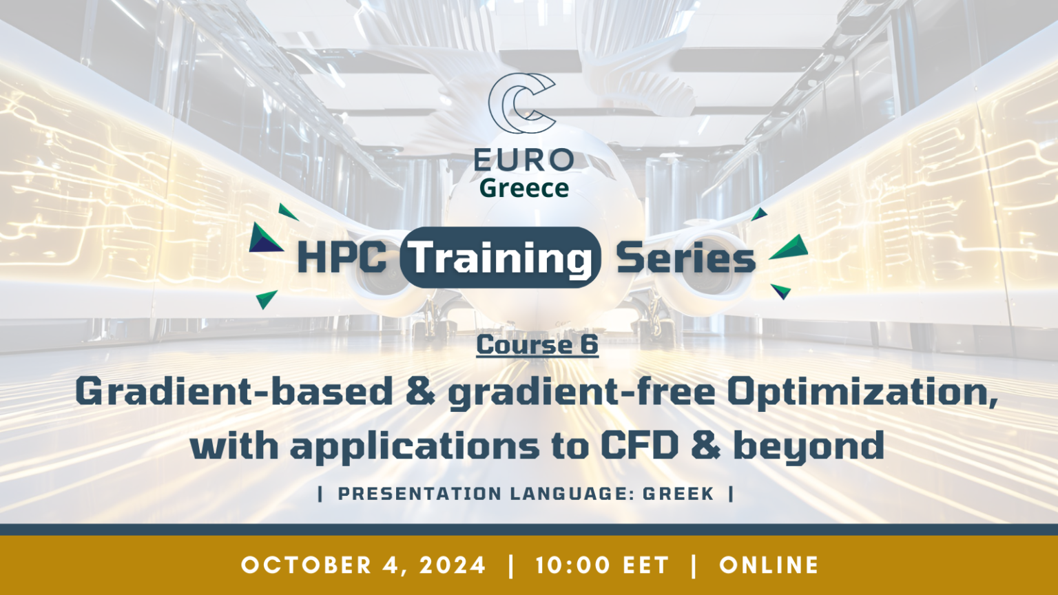 EuroCC@Greece HPC Training Series – Course 6 “Gradient-based and gradient-free optimization ...